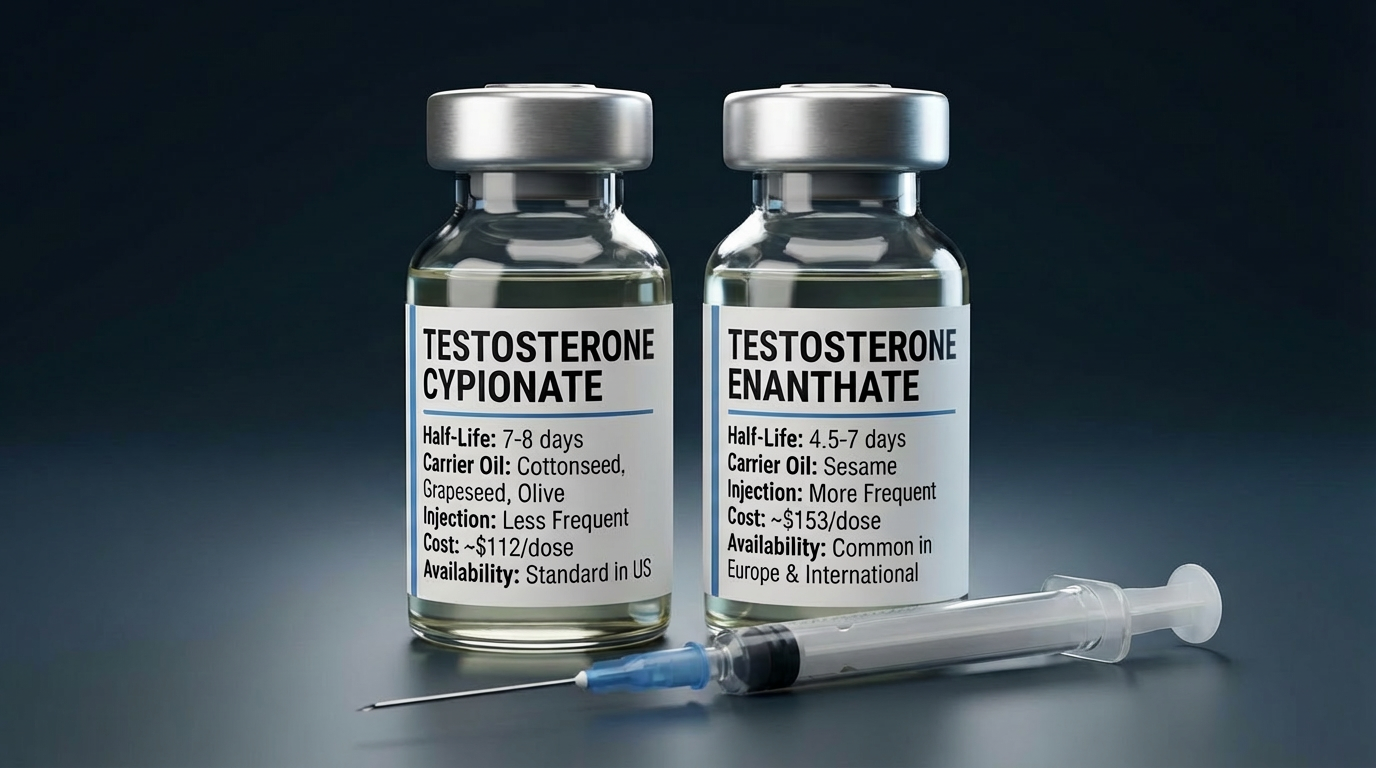 Testosterone Cypionate vs Enanthate: Which Is More Effective in 2026 ...