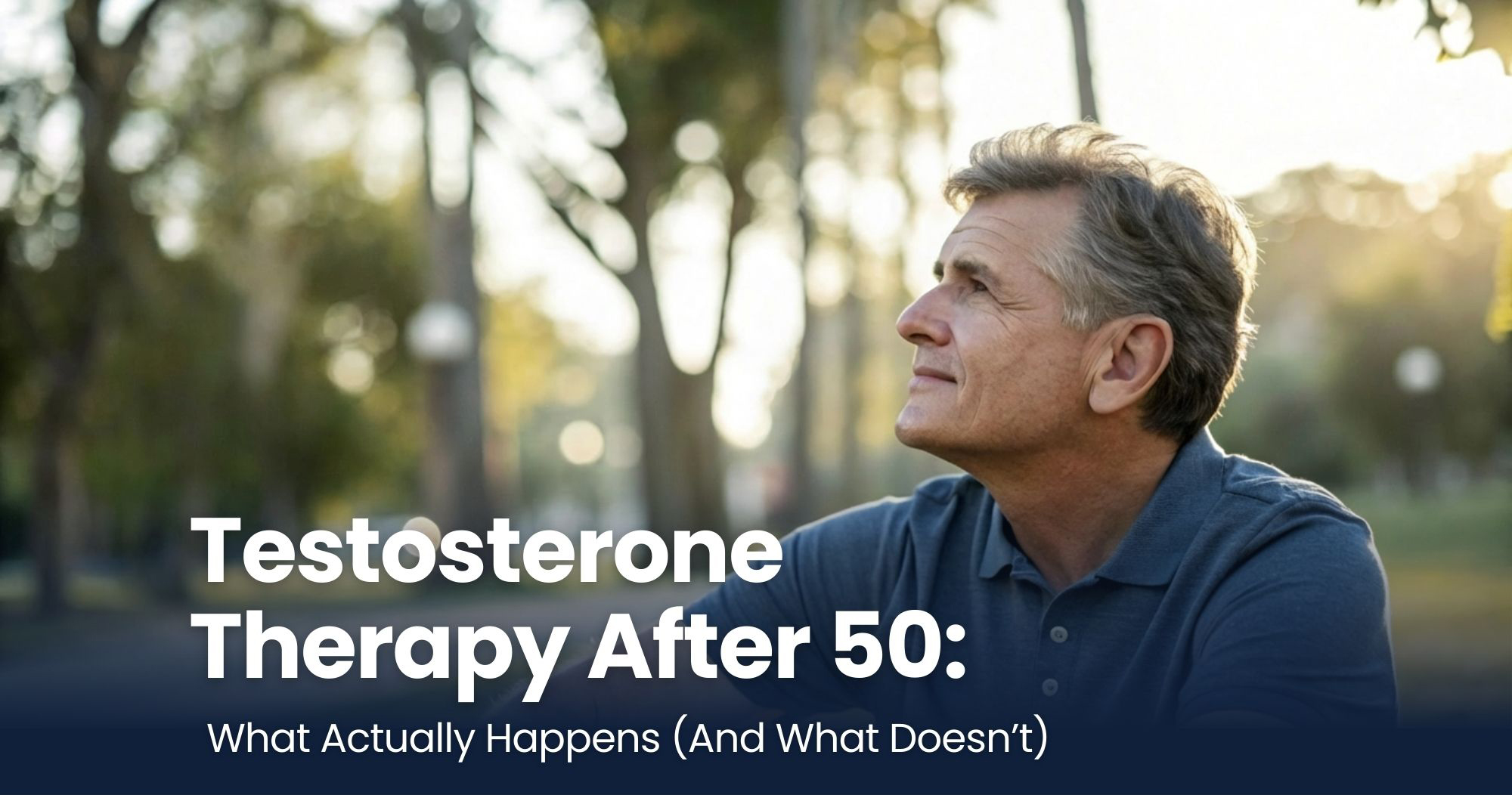 Testosterone Replacement Therapy After 50: What Actually Happens (And ...